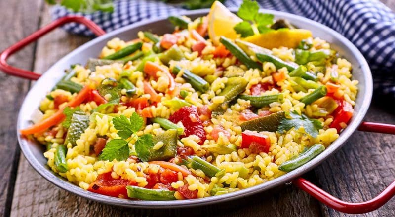 Vegetable Paella | Cabot Health