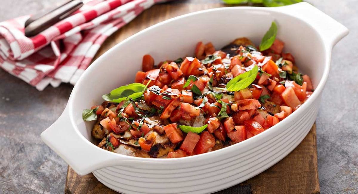 Healthy Chicken Bruschetta | Cabot Health